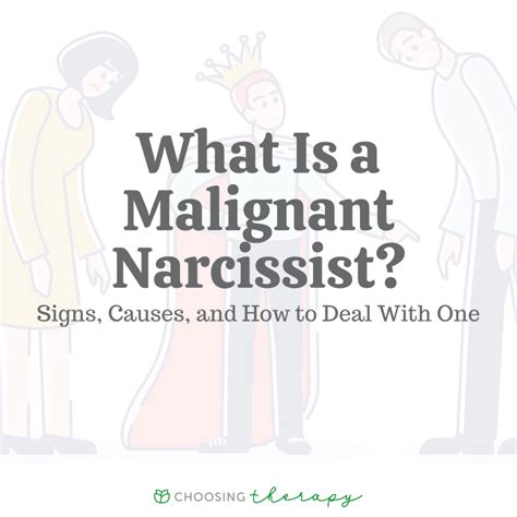 10 Signs You Are Dealing With A Malignant Narcissist