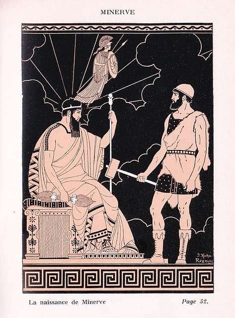 Zeus And Athena Birth