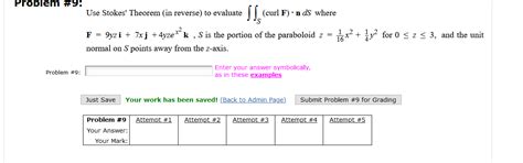 solved problem 9 use stokes theorem in reverse to