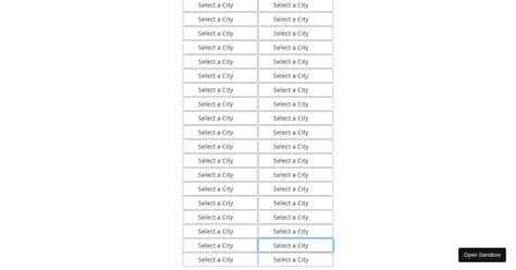 dropdown autofocus codesandbox