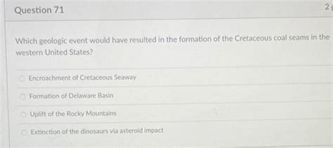 Solved Question 70 Why Is The Use Of Proxy Data Necessary