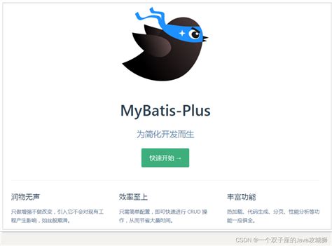 Mybatis Plus使用指南