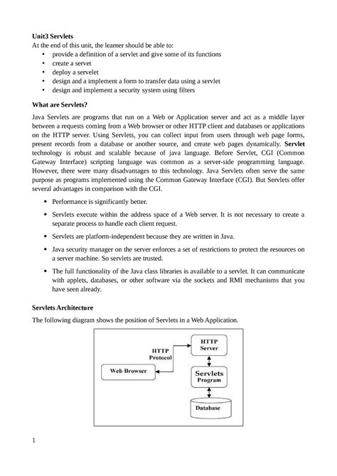 How To Use Servlet In Java Enterprise Edition Unit3 Servlets At The