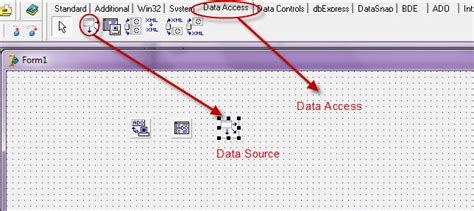 Digital World Koneksi Database Acces Dengan Delphi 7 Melalui Ado