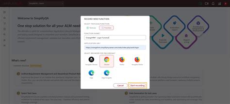 Record Functions In Simplifyqa Simplifyqa Help Doc