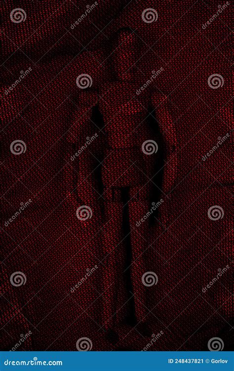 Image Of Wooden Mannequin Grid Stock Image Image Of Claustrophobia Despondency