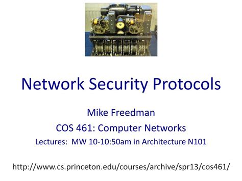 PPT Network Security Protocols PowerPoint Presentation Free Download ID