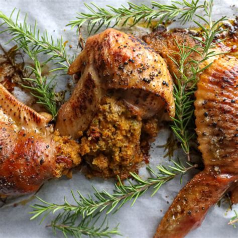 Baked Stuffed Turkey Wings