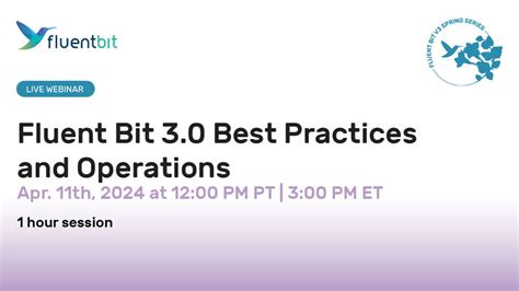 calyptia on linkedin fluent bit 3 0 spring series from the creators