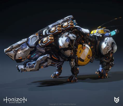 ArtStation Horizon Zero Dawn Behemoth Lennart Franken Horizon Zero