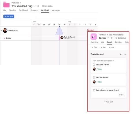 Workload Doesn T Show Tasks That Have A Parent Task Closed Asana Forum