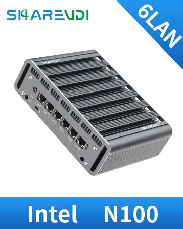 Amazon Com Sharevdi Fanless Firewall Mini PC X GbE I Ethernet Gigabit LAN NIC Intel N