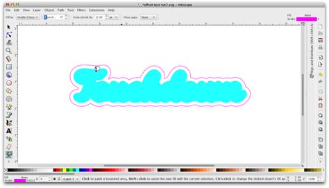 Inkscape Cricut Text Shadow Houseofgai