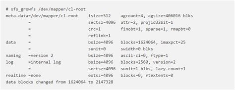 How To Increase And Expand Your Filesystem In Centos 8
