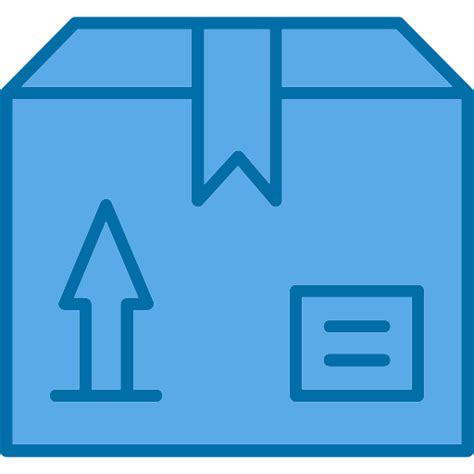 Package Generic Blue Icon