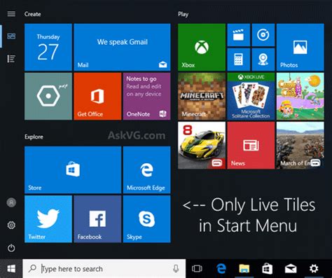 Tip Hide Or Remove All Apps List In Windows Start Menu AskVG