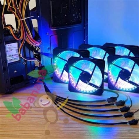 Jual Kabel Splitter 1 To 5 Cabang Fan Hub Sata Pwm Fan Case Pc Adapter Jakarta Barat Den