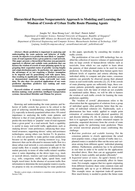 Pdf Hierarchical Bayesian Nonparametric Approach To Modeling And