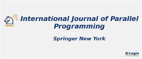International Journal Of Parallel Programming Impact Factor S Logix