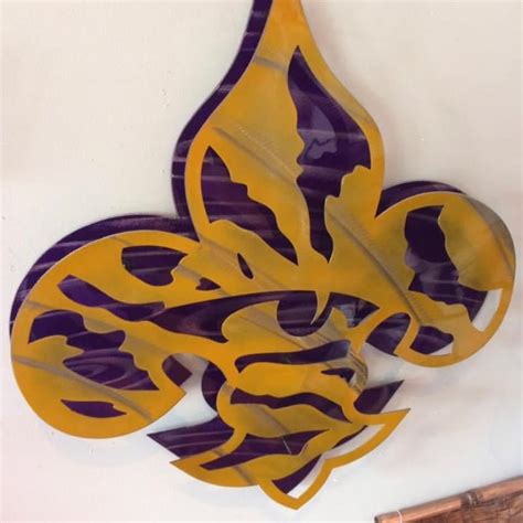Lsu Fleur De Lis Etsy