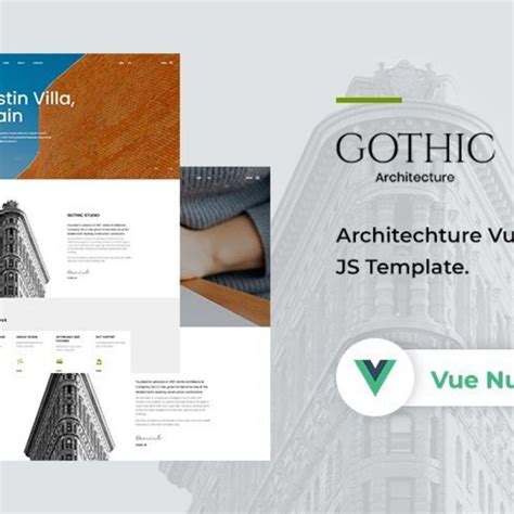 Gothic Architecture Website Template