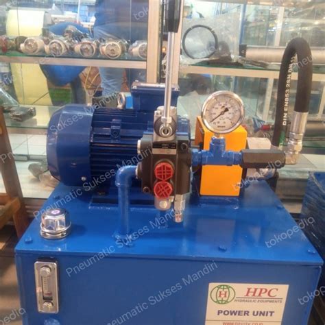 Jual Power Pack Hydraulic 40 Liter Manual Hidrolik Hpc Shopee Indonesia