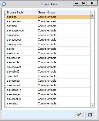 Interrogate Backend Sql Table In Cognos Aramar