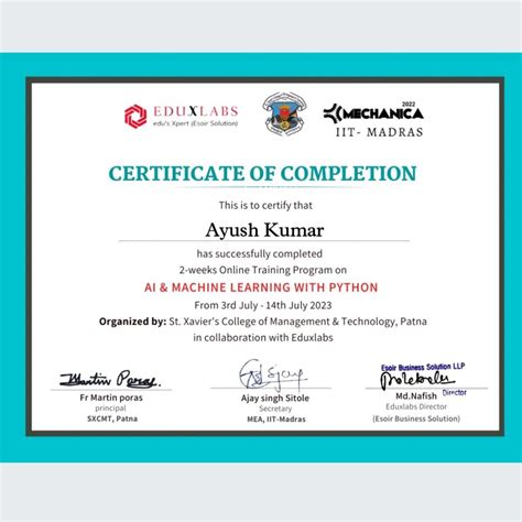 ayush kumar on linkedin ai and machine learning done