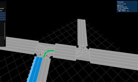 Improper Junction Computation For Sidewalks In Lefthand Roads When