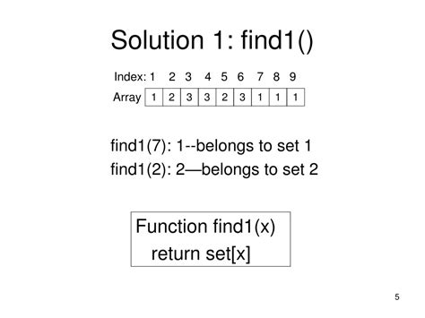 PPT Disjoint Set Structures For Operations Over Set PowerPoint Presentation ID