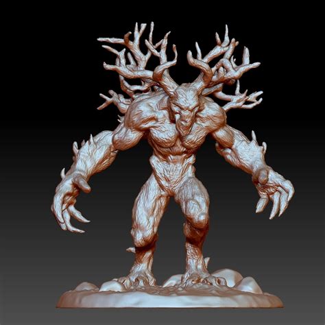 🌳 Demon Tree・free Stl File For 3d Printing・cults
