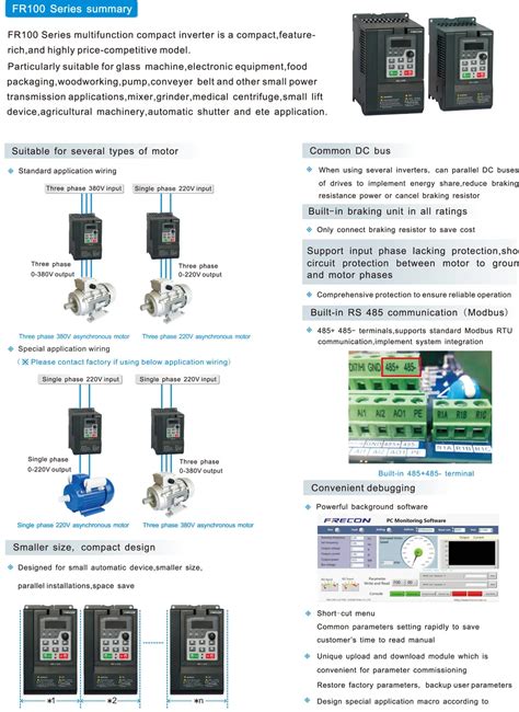 Frequency Inverter Vsd Vfd Variable Speed Controller Ac Motor Speed Controller Phase Motor