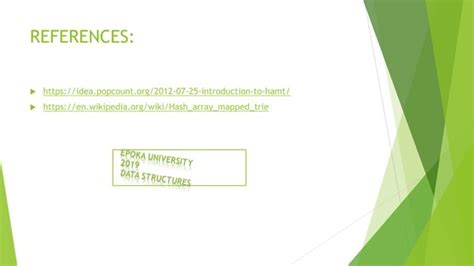 Hash Array Mapped Trie Ppt