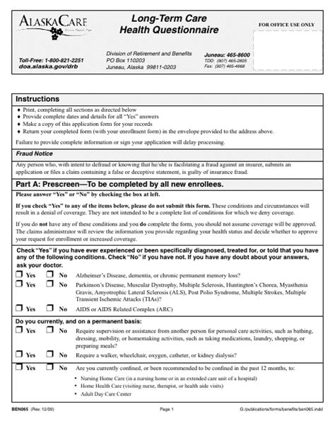 Form Ben065 Fill Out Sign Online And Download Printable Pdf Alaska