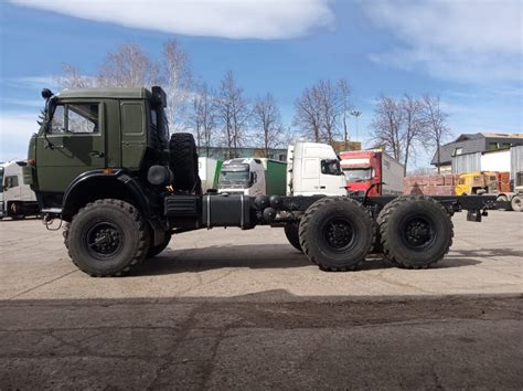 Купить Шасси КамАЗ 43118, 2014 г, хаки БУ - характеристики, описание, фото