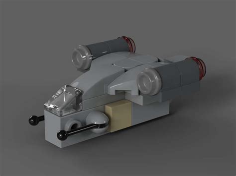 Lego Moc Mandalorian Razor Crest Mini By Macetat Rebrickable Build
