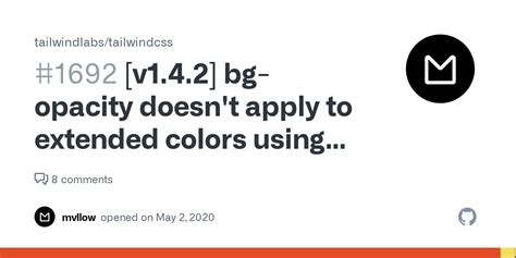 V142 Bg Opacity Doesnt Apply To Extended Colors Using Css