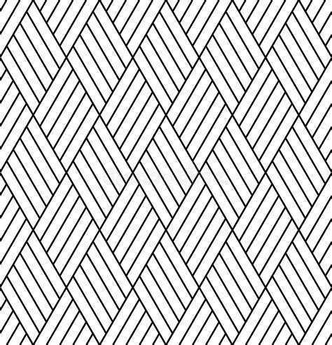 Abstract Seamless Geometric Diamonds Grid Pattern And Texture Stock Vector Illustration Of