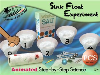 Sink Float Experiment Animated Step By Step Science PCS By Bloom