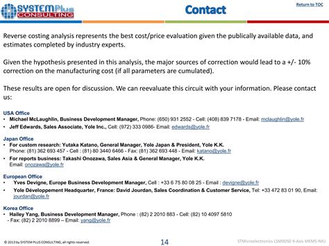 Stmicroelectronics Lsm9ds0 9 Axis Mems Imu Teardown Reverse Costing Report Published By Yole