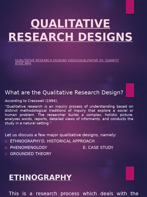 Qualitative Research Designs Pdf