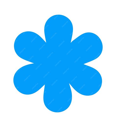 Premium Vector Flower Shape Icon