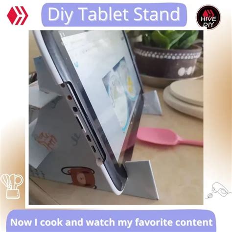 Diy Tablet Stand Diy Base Para Tablet