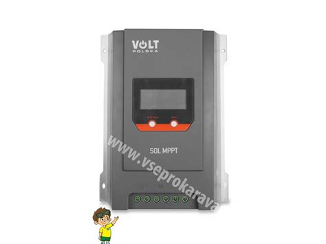 Solární Regulátor Sol Mppt 40a 24 48v Vseprokaravan Cz