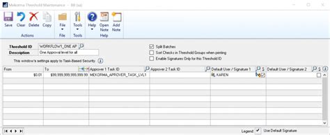 Simple Approval Workflow All Payments Must Be Approved Mekorma Products For Gp User Guide
