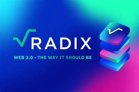 Radix Pioneering Scalability And Sustainability In Decentralized Finance By Joy Bassey Jun