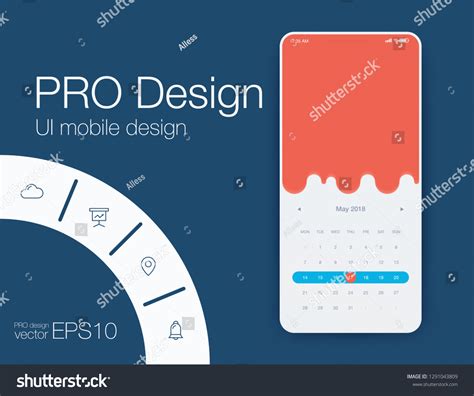 User Interface Infographics Charts Graphs Flat Stock Vector Royalty Free 1291043809 Shutterstock