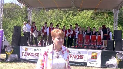 Участие на ЖПГ Росна китка и МФГ Жътвари в празника Гласове и ритми от Тракия с Златна