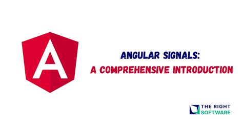 angular signals a comprehensive introduction the right software