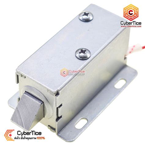 กลอนไฟฟ้า กลอนลิ้นชักไฟฟ้า 5v Dc เฉียงลง สลักนอก Set2 ขาย Arduino อุปกรณ์ Arduino คุณภาพดี